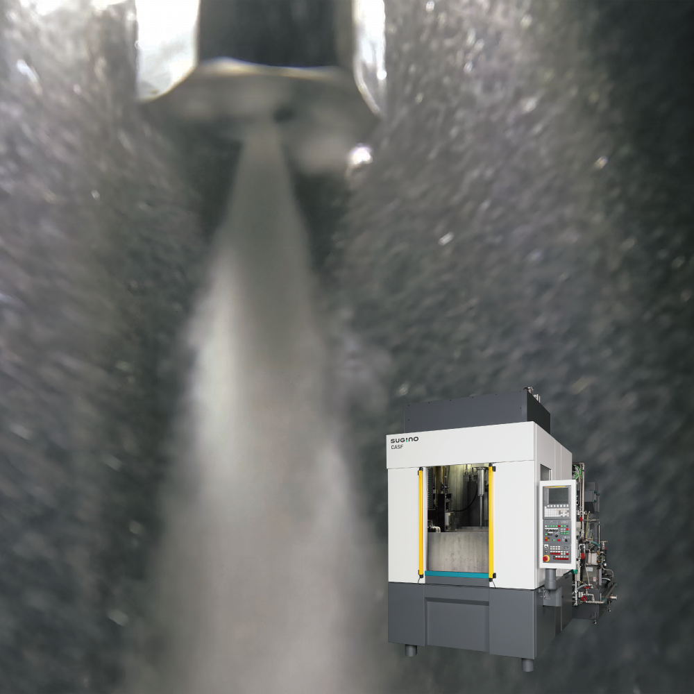 CASF : Cavitation Abrasive Surface Finishing Technology | SUGINO MACHINE
