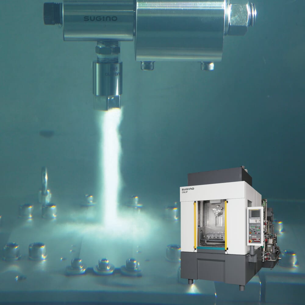 CWJP : Cavitation Water Jet Peening Technology | SUGINO MACHINE