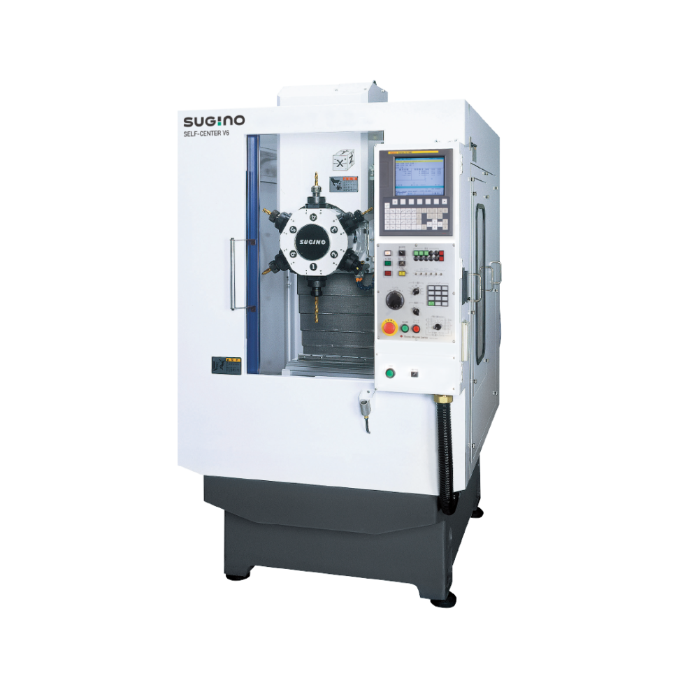Self-Center V6: #30 Turret / Vertical Compact Machining Center | SUGINO ...